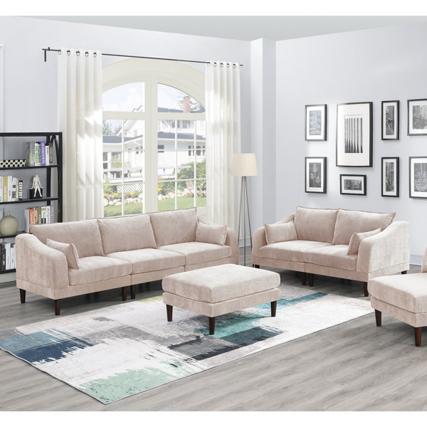 Ebern Designs Suzzy 4 - Piece Living Room Set | Wayfair