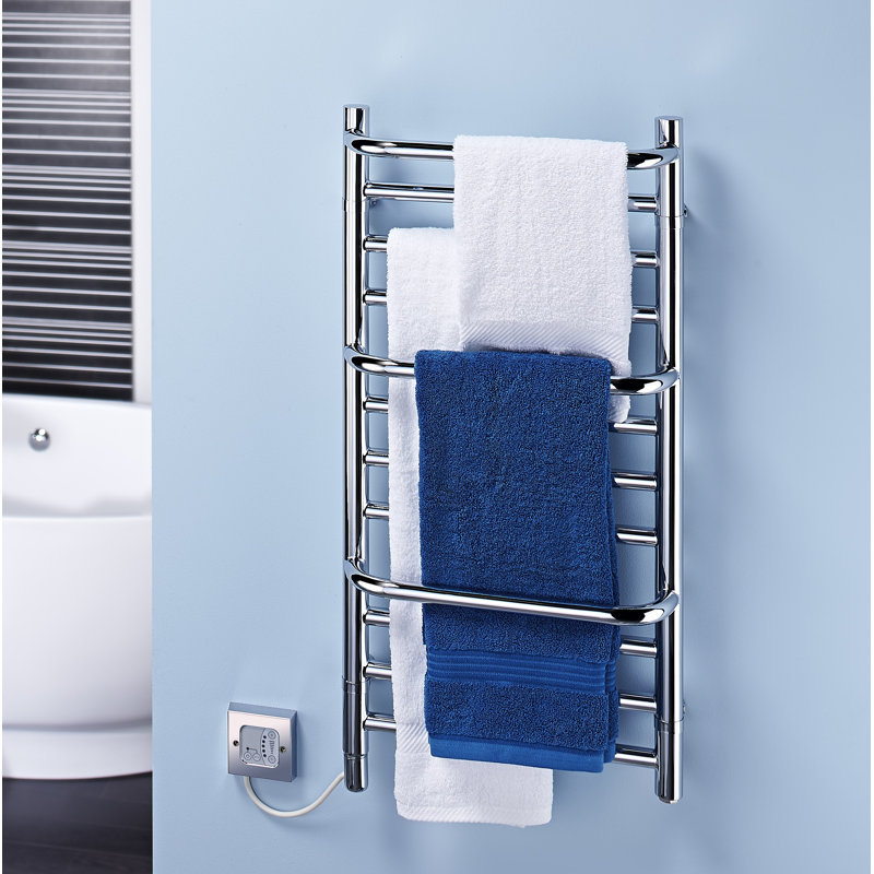 Dimplex Compact Stepped Vertical Straight Towel Rail | Wayfair.co.uk