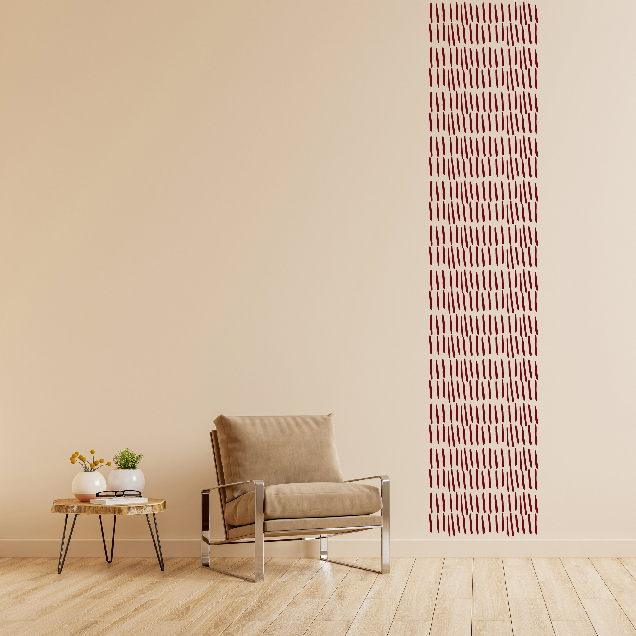 SweetumsWallDecals Brush Strokes Wall Decal | Wayfair