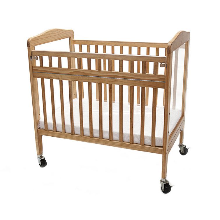 L.A. Baby Crib with Mattress | Wayfair