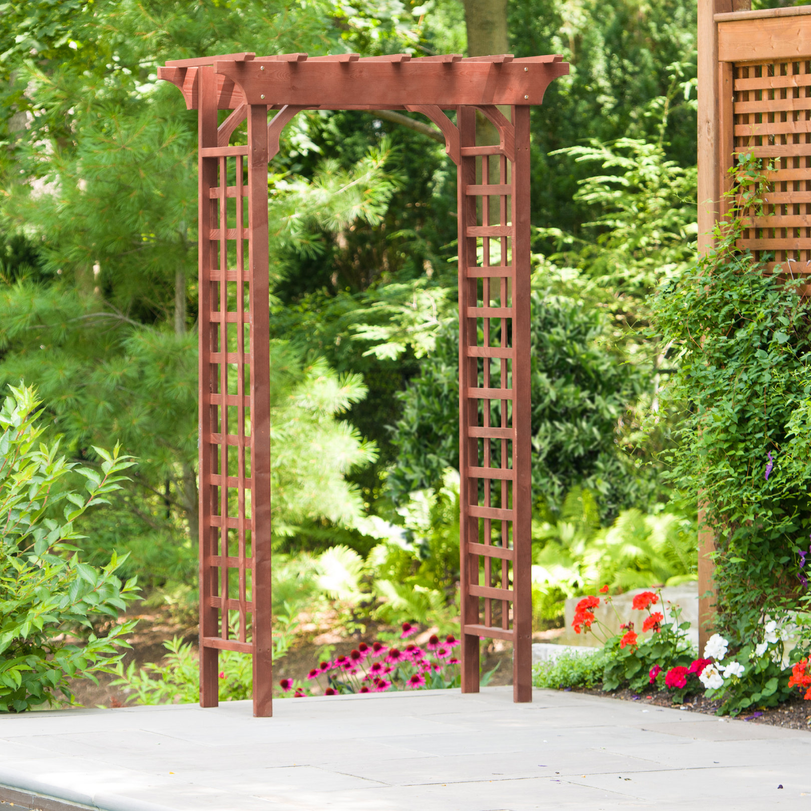 Leisure Season Garden Wood Arbor & Reviews | Wayfair