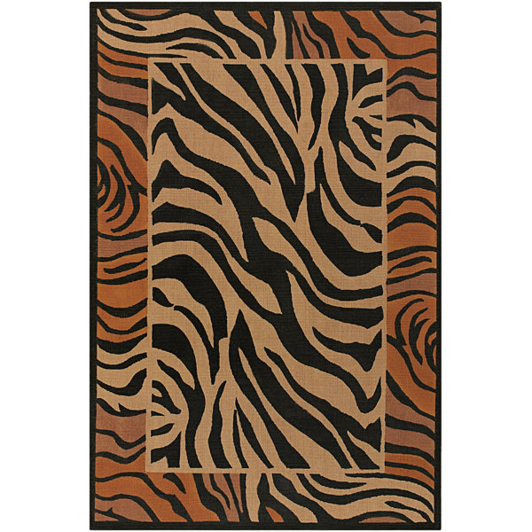 Zebra Print Rug | Wayfair.ca