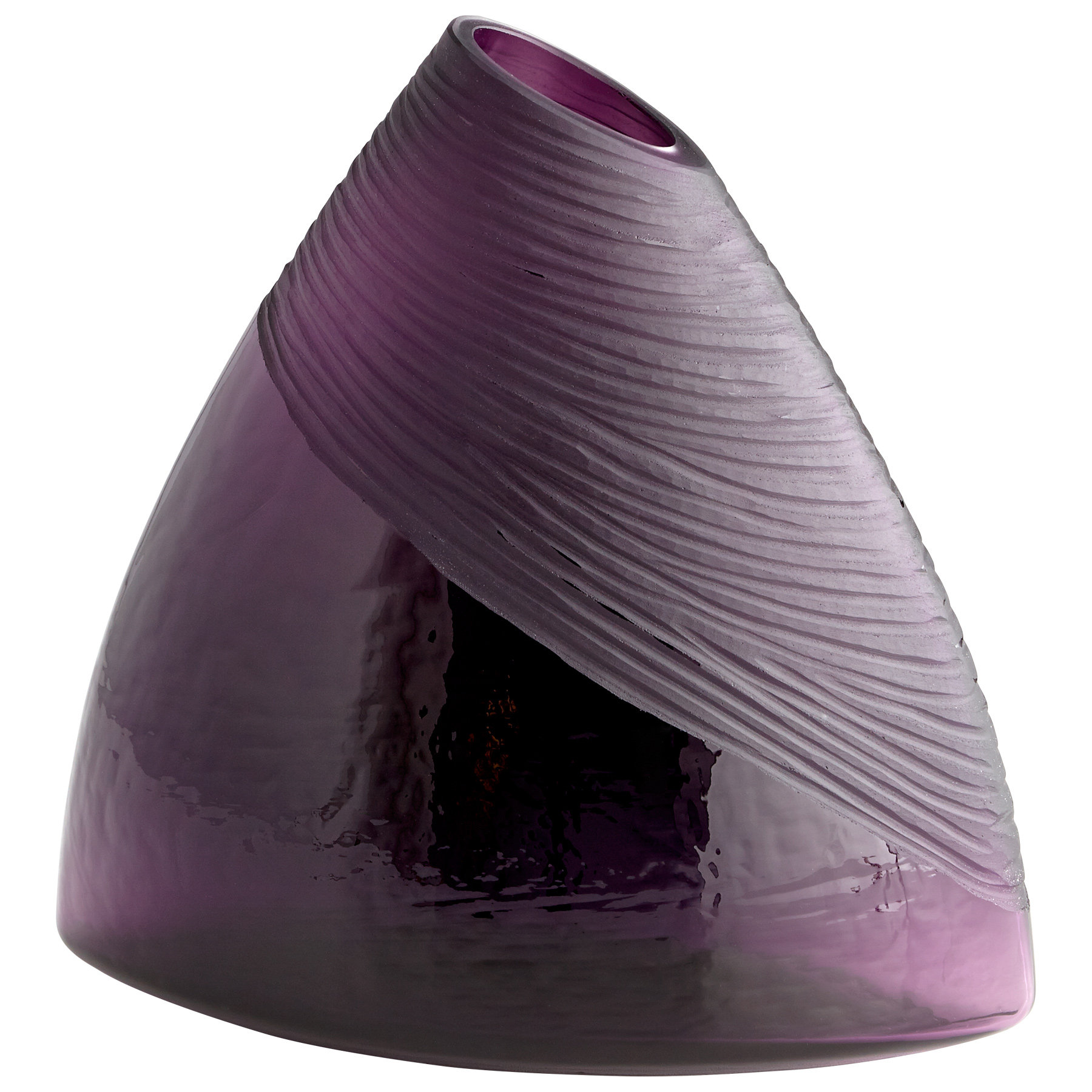 Cyan Design Amethyst Glass Table Vase & Reviews | Wayfair