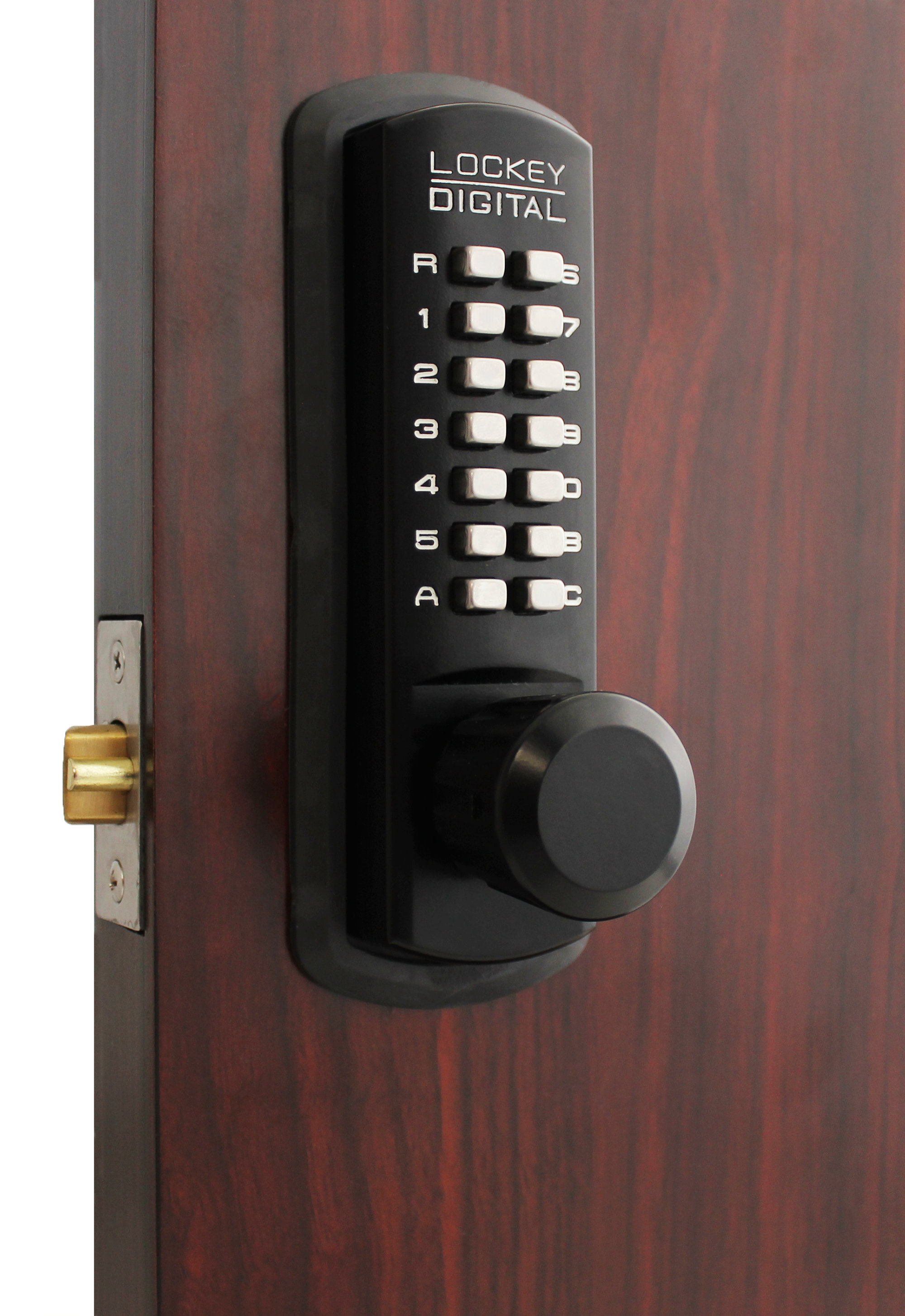 Lockey USA Mechanical Combination Door Knob | Wayfair