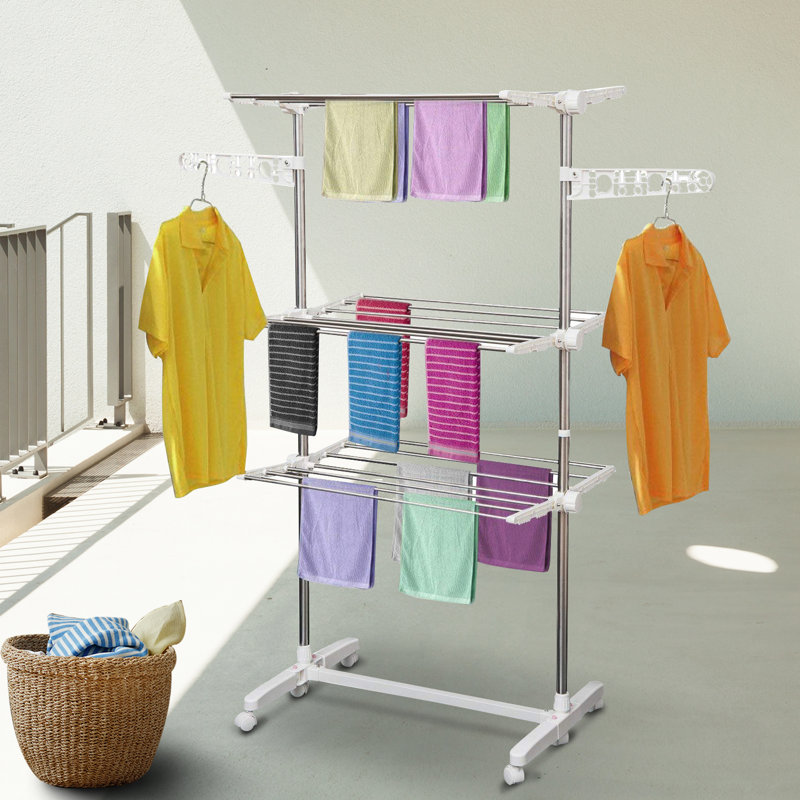 Rebrilliant Folding Drying Rack & Reviews | Wayfair.ca