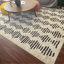 Mistana™ Castonguay Geometric Area Rug in Ivory/Black & Reviews | Wayfair