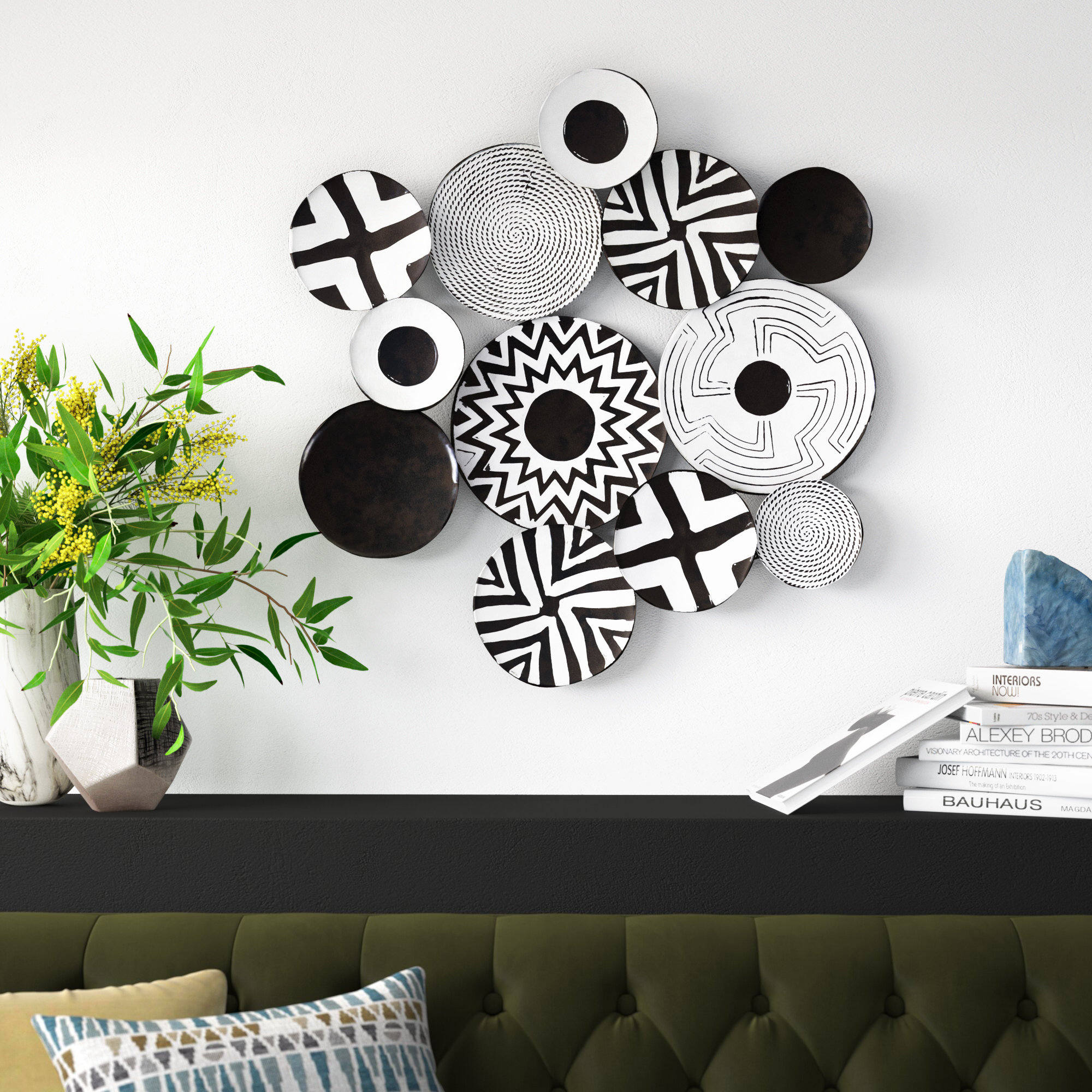 Mercury Row® Abstract Metal Wall Décor & Reviews | Wayfair