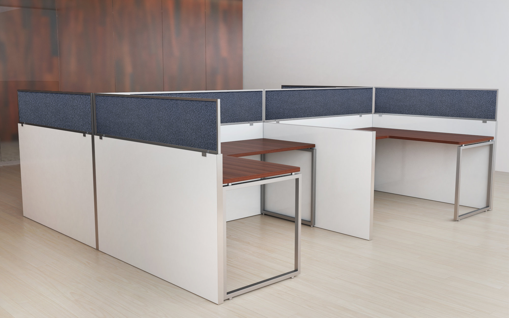 OBEX Acoustical Cubicle Mounted Privacy Panel with Large Bracket | Wayfair