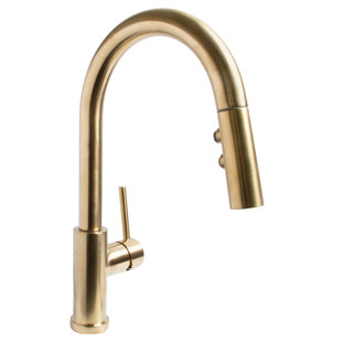 Wayfair | Brushed Bronze Kitchen Faucets You'll Love in 2022