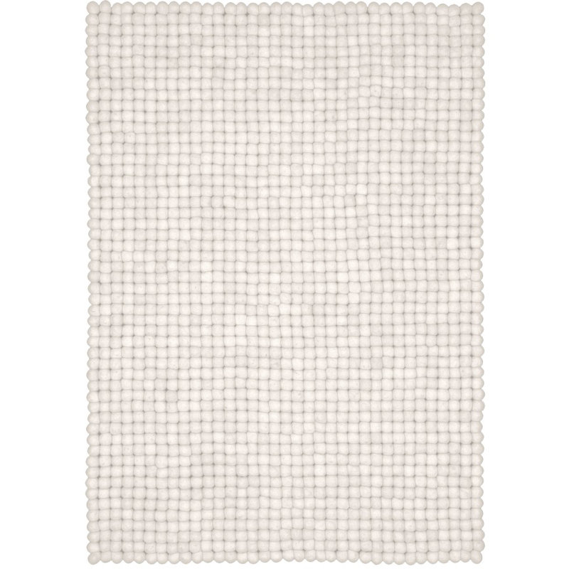 Myfelt Linéa Handwoven Wool Cream Rug | Wayfair.co.uk