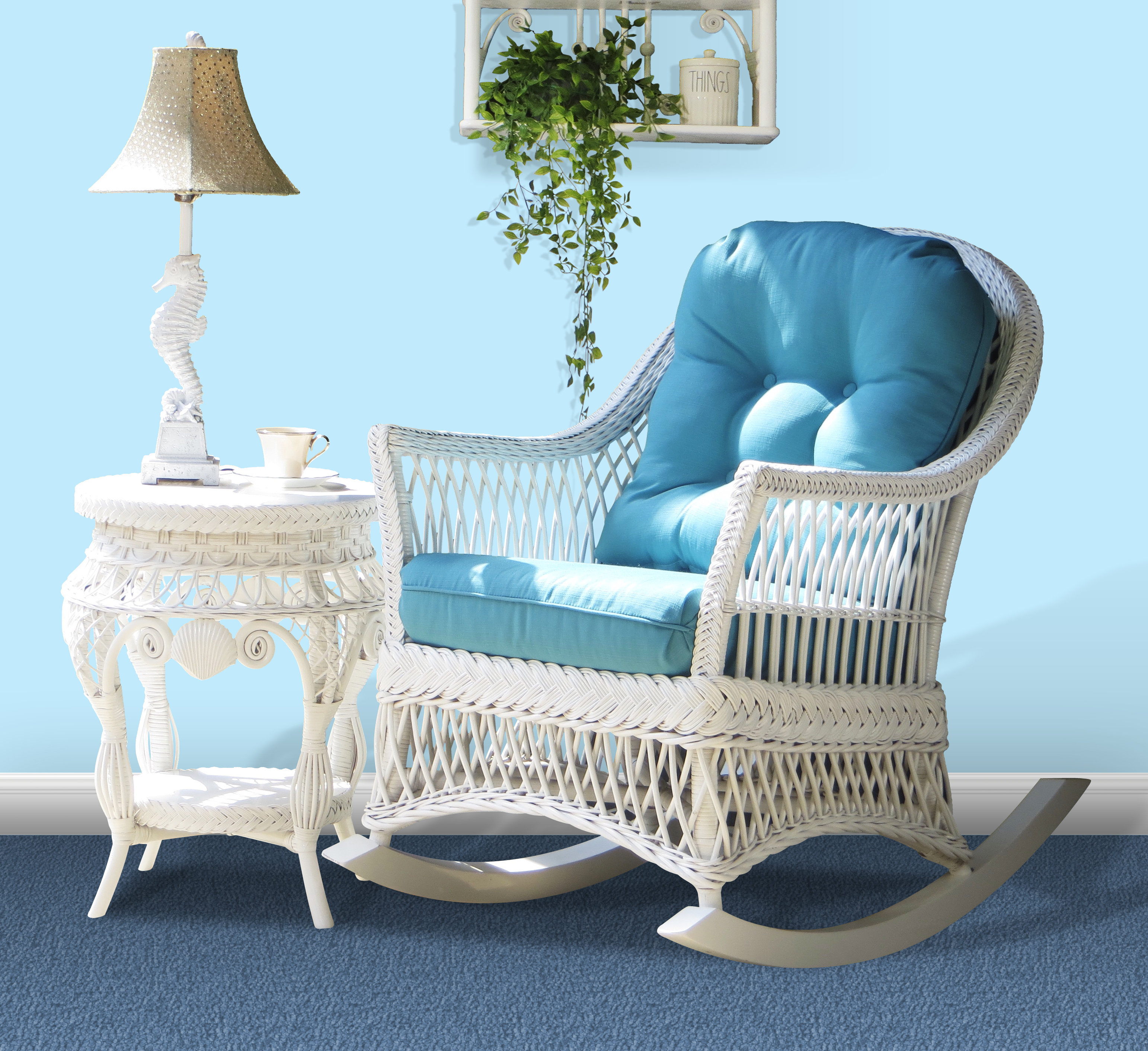 Bayou Breeze Baney Rocking Chair | Wayfair