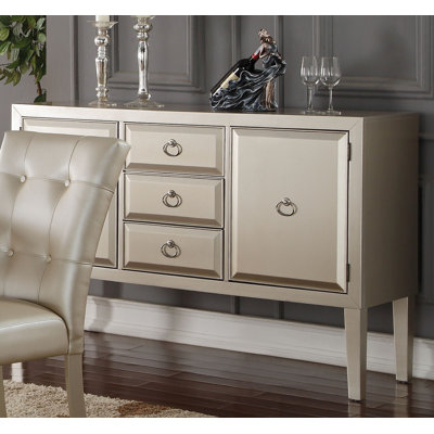 Buffet Table Silver Sideboards & Buffets You'll Love in 2020 | Wayfair