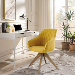 Wayfair | Swivel Yellow Accent Chairs You'll Love in 2022