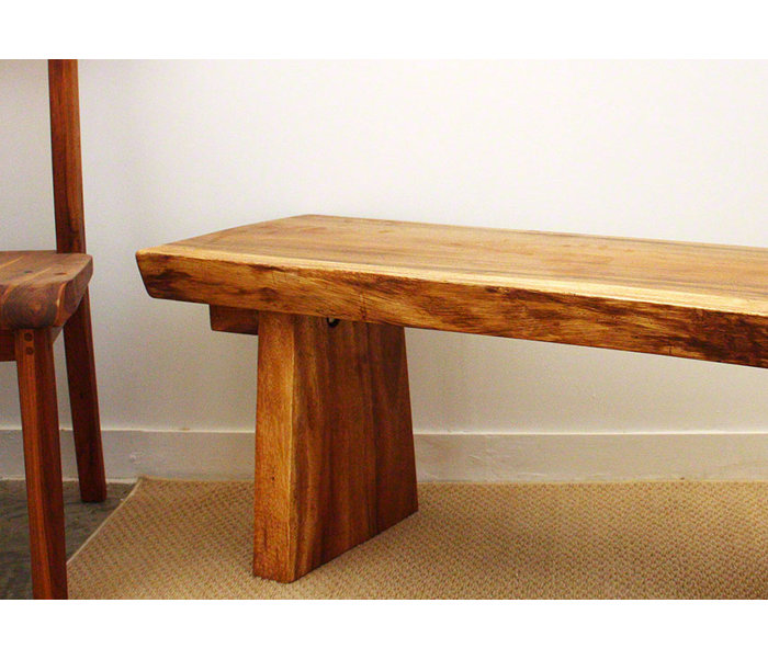 Steelside™ Kristofer Solid Wood Bench & Reviews | Wayfair