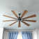 Foundry Select 70'' Leavitt 9 - Blade LED Windmill Ceiling Fan with ...