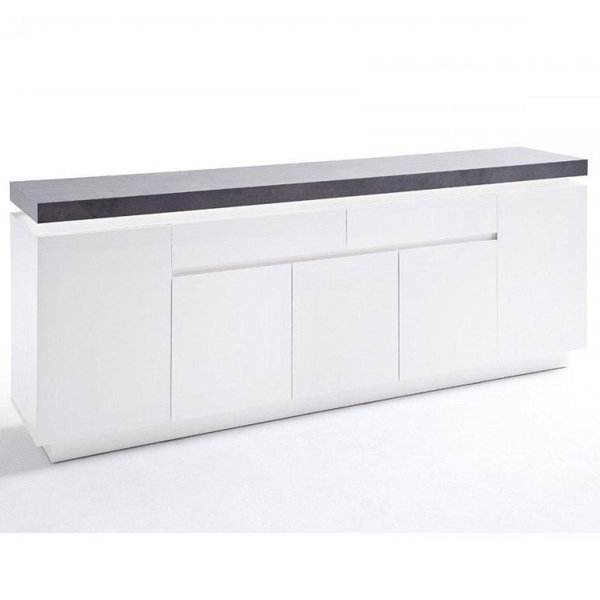 Ebern Designs Hervy 200Cm Wide 2 Drawer Sideboard | Wayfair.co.uk