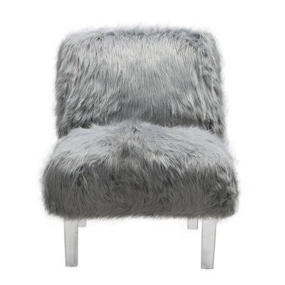 Faux Fur Accent Chair | Wayfair