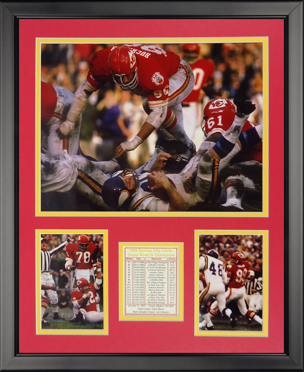 Legends Never Die NFL Picture Frame Memorabilia | Wayfair