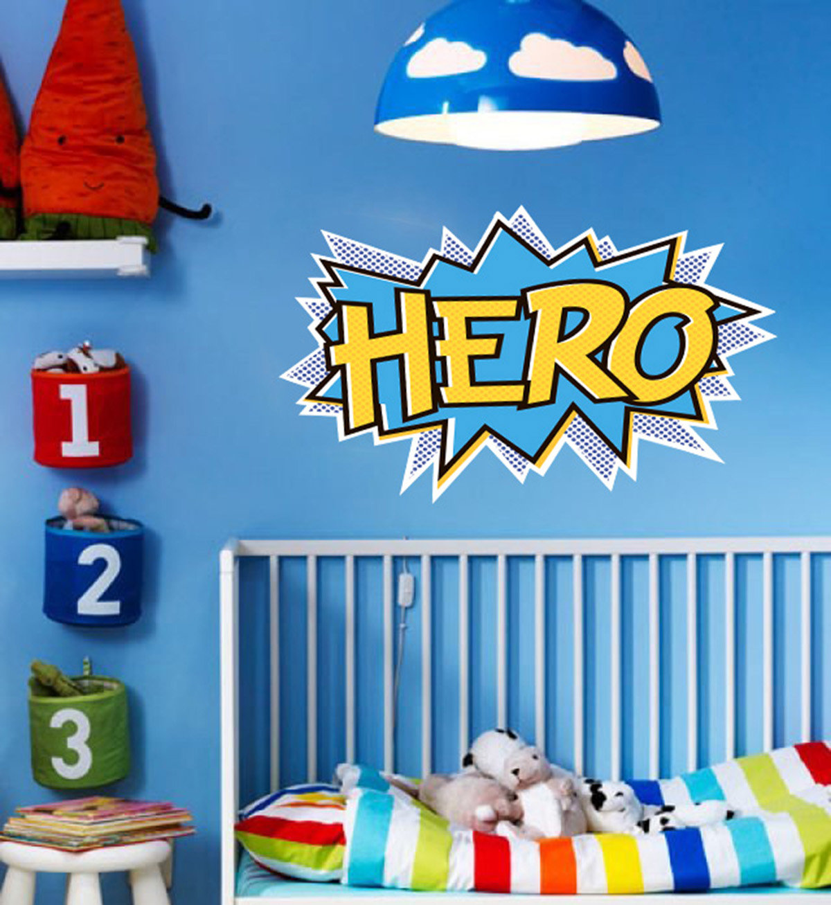 Trinx Hero Wall Decal, Hero Sticker, Hero Wall Decor | Wayfair