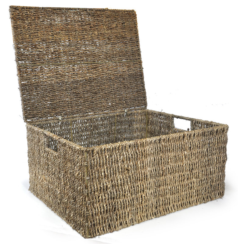 Bay Isle Home Storage Wicker Box & Reviews | Wayfair