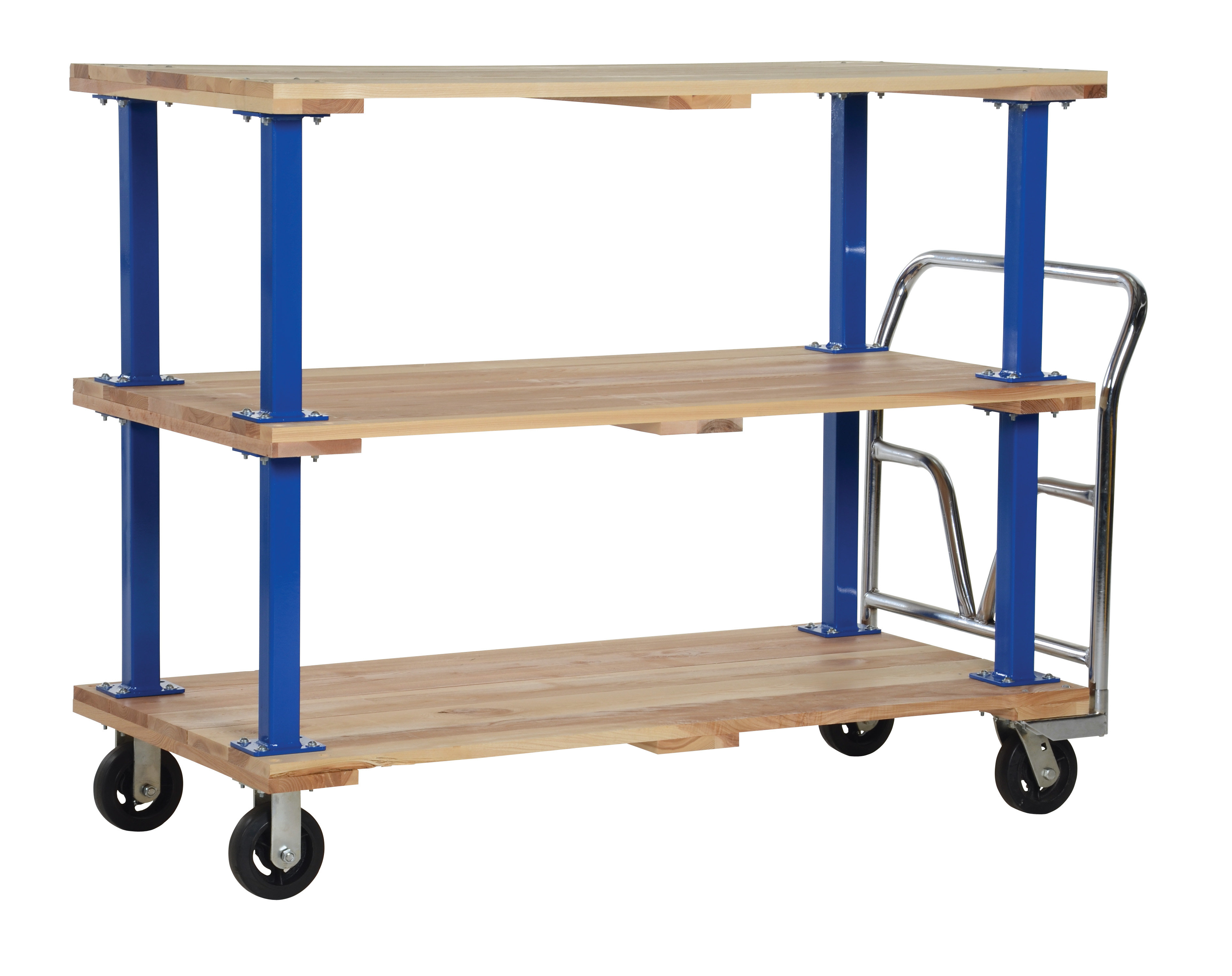 Vestil Triple Deck Platform Utility Cart | Wayfair