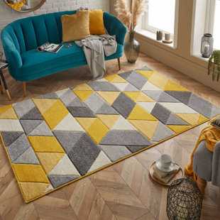 Yellow & Gold Rugs You'll Love | Wayfair.co.uk