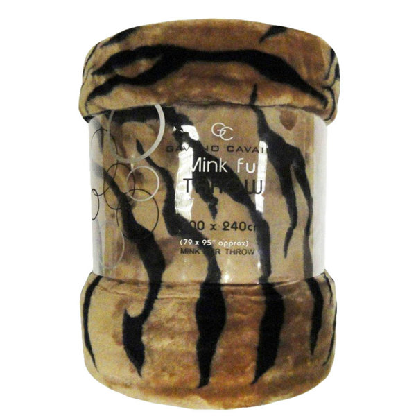 Gaveno Cavailia Animal Fur Skin Throw & Reviews | Wayfair.co.uk