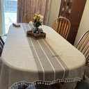 Union Rustic Dunbar Elegant Rectangle Tablecloth & Reviews | Wayfair