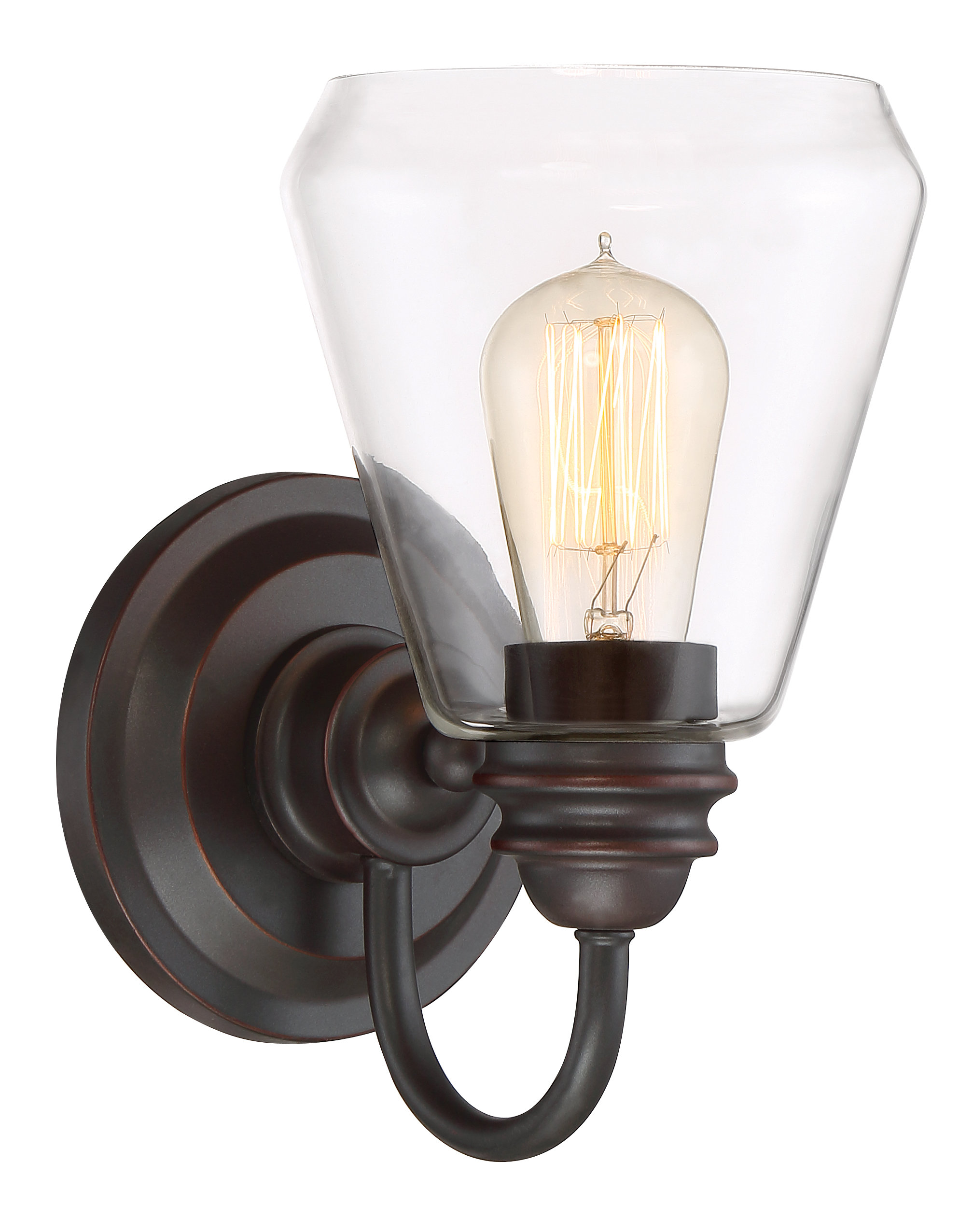 Williston Forge Coldiron Armed Sconce | Wayfair
