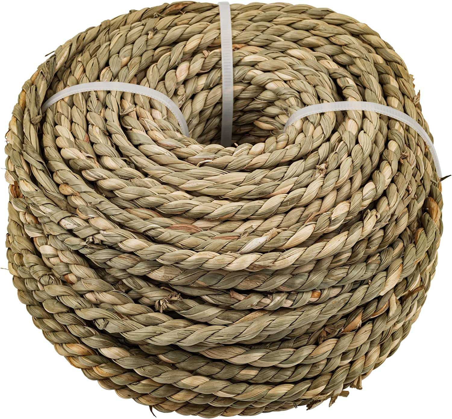 UNIQANTIQ HARDWARE SUPPLY #3-3/16" Twisted Seagrass Rope ( 1 Pound Coil ...