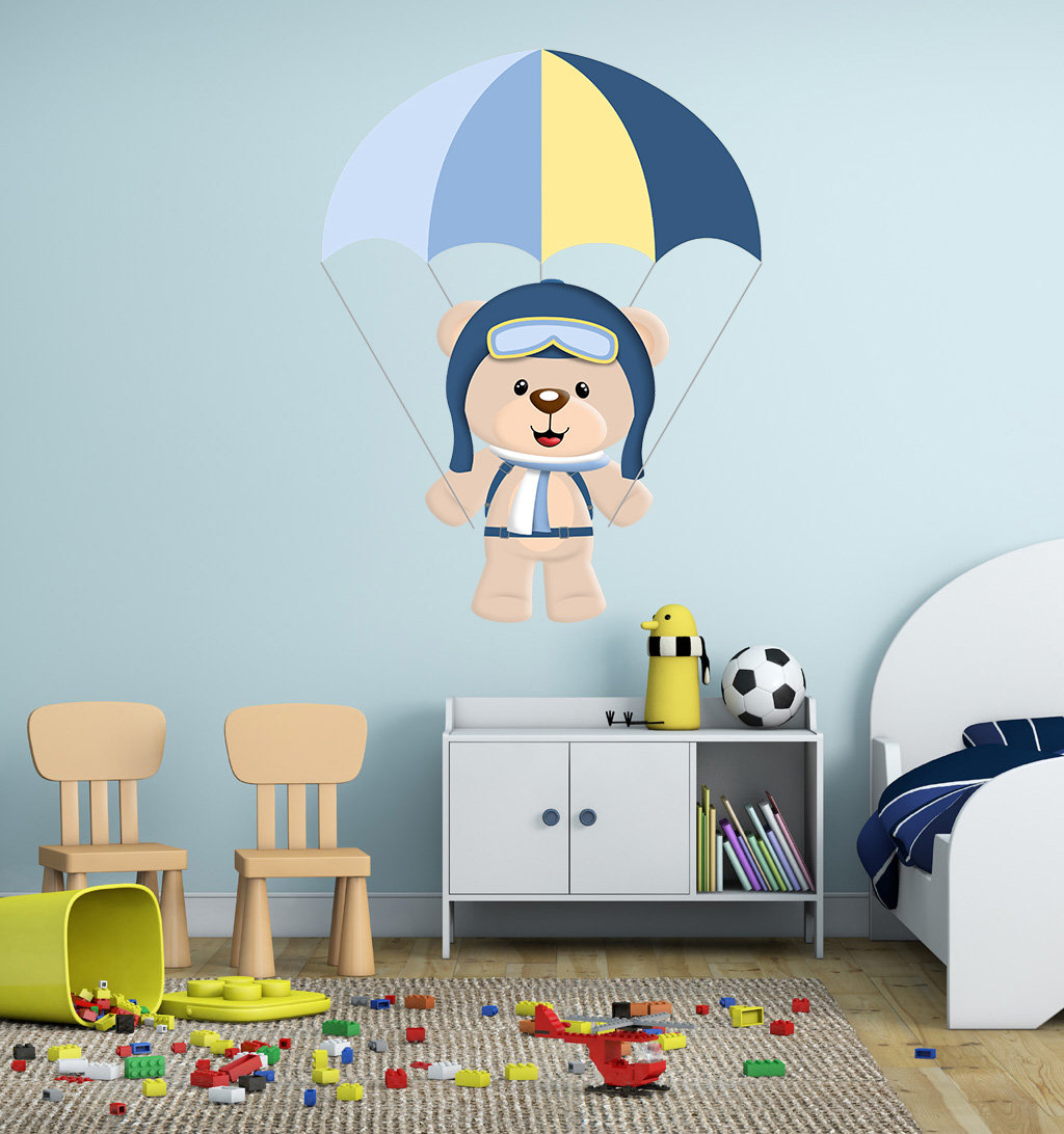 Isabelle & Max™ Teddy Bear Sticker, Teddy Bear Decal, Teddy Bear Wall ...