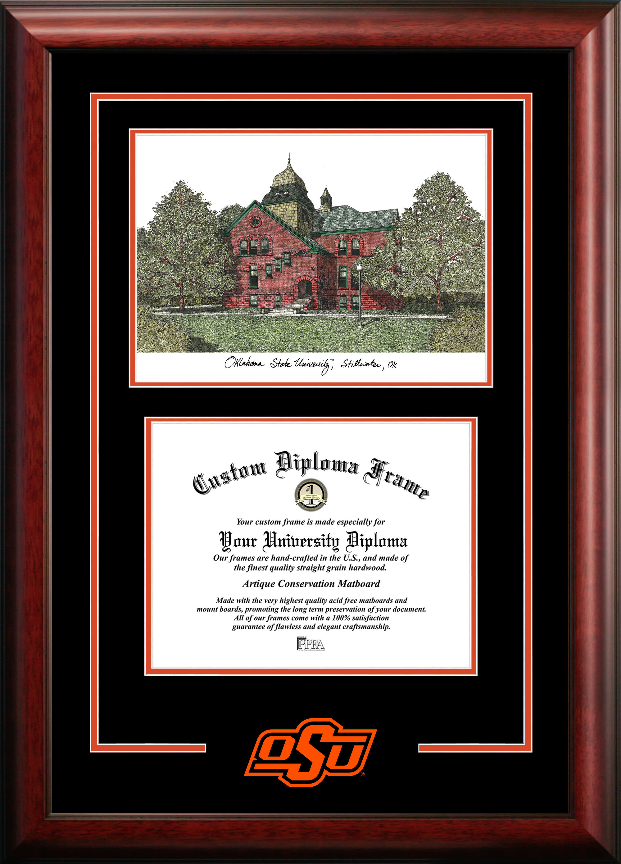 Campus Images NCAA Wood Digital Picture Frame | Wayfair