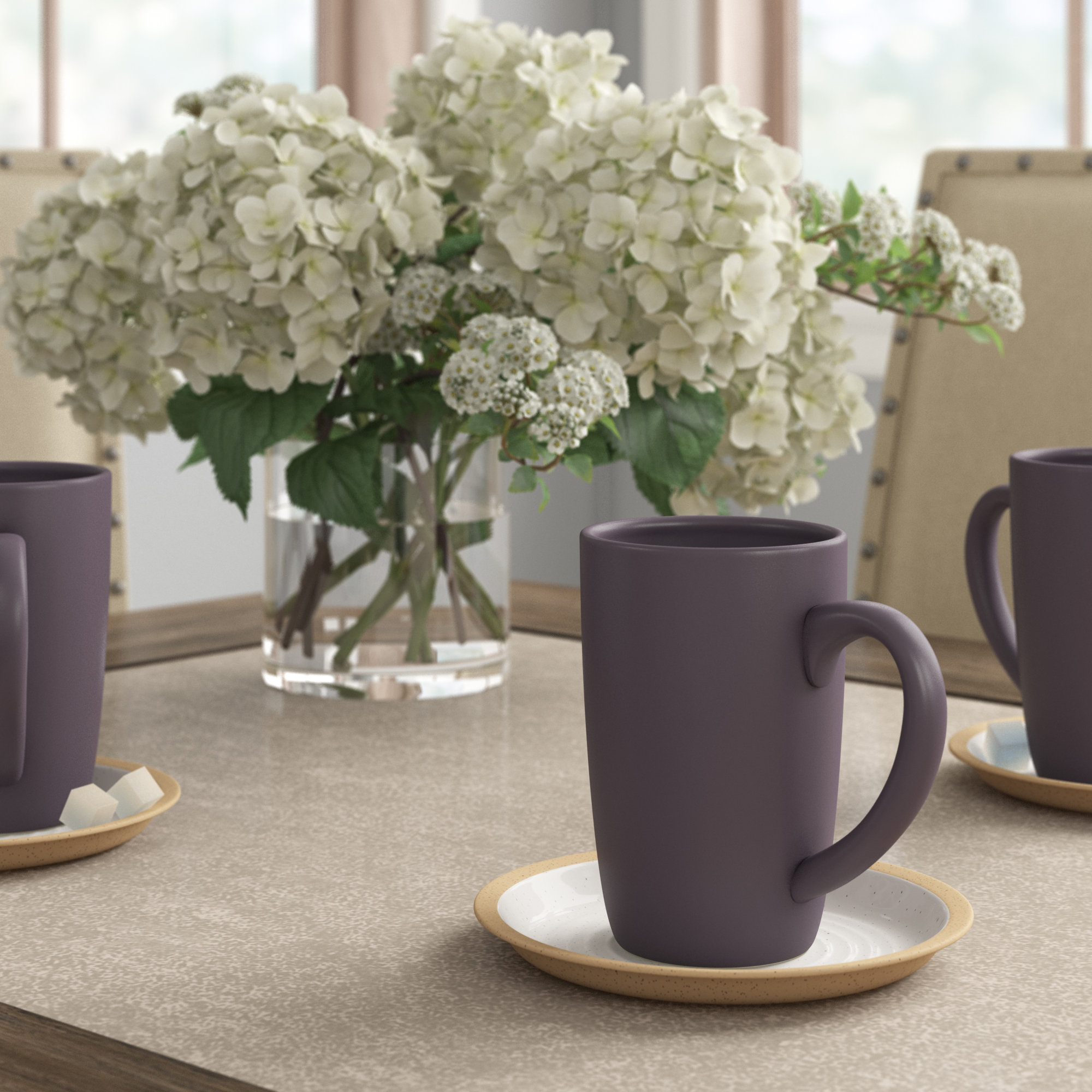 Three Posts™ Plainfield Stoneware Latte Mug & Reviews | Wayfair