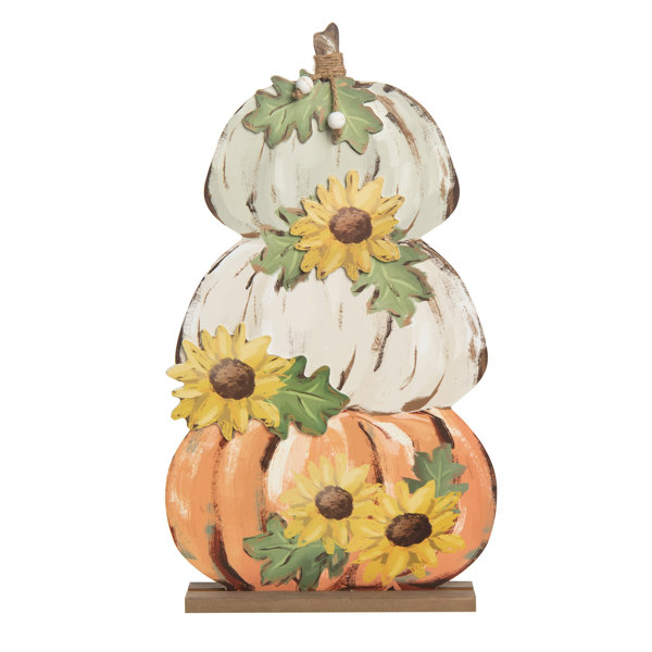 Stacked-pumpkin-decoration | Wayfair
