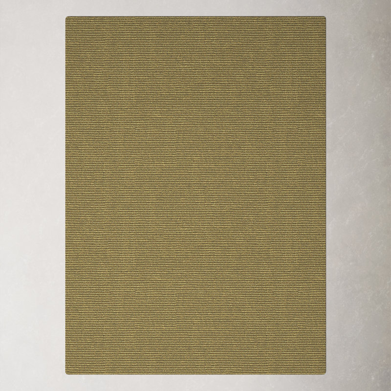 AllModern Crowe Handmade Hand Loomed Wool Sage Rug & Reviews | Wayfair