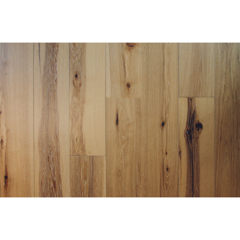Tuscanwood The Hills Hickory 0.5" Thick x 7.5" Wide x Varying Length ...
