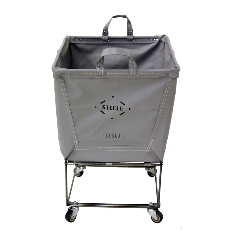 Steele Canvas Elevated Rolling Laundry & Utility Cart & Reviews | Wayfair