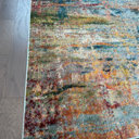 Trent Austin Design® Harrill Abstract Area Rug in Teal/Orange & Reviews ...