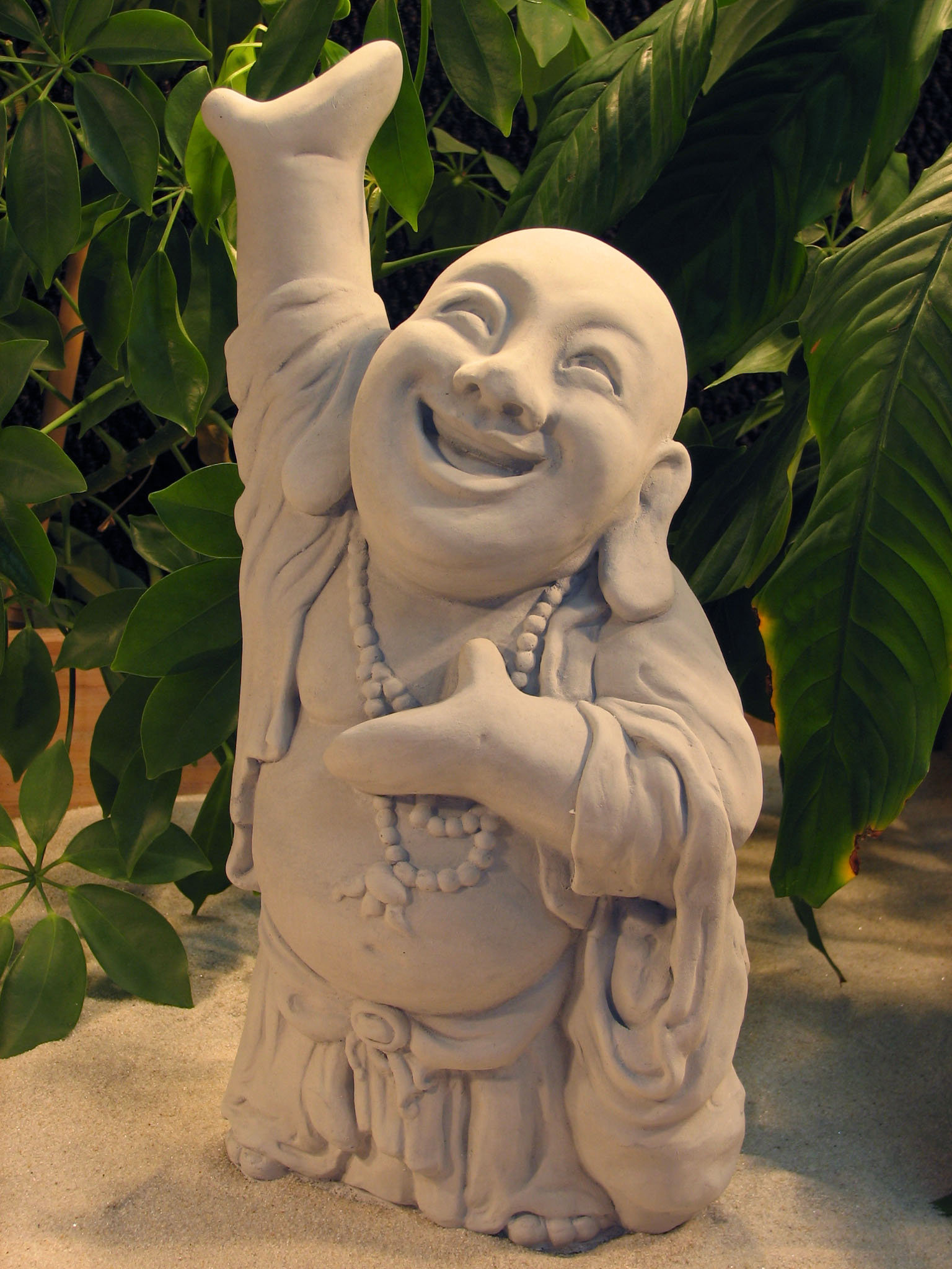 Nichols Bros. Stoneworks Hotai Buddha Statue & Reviews | Wayfair
