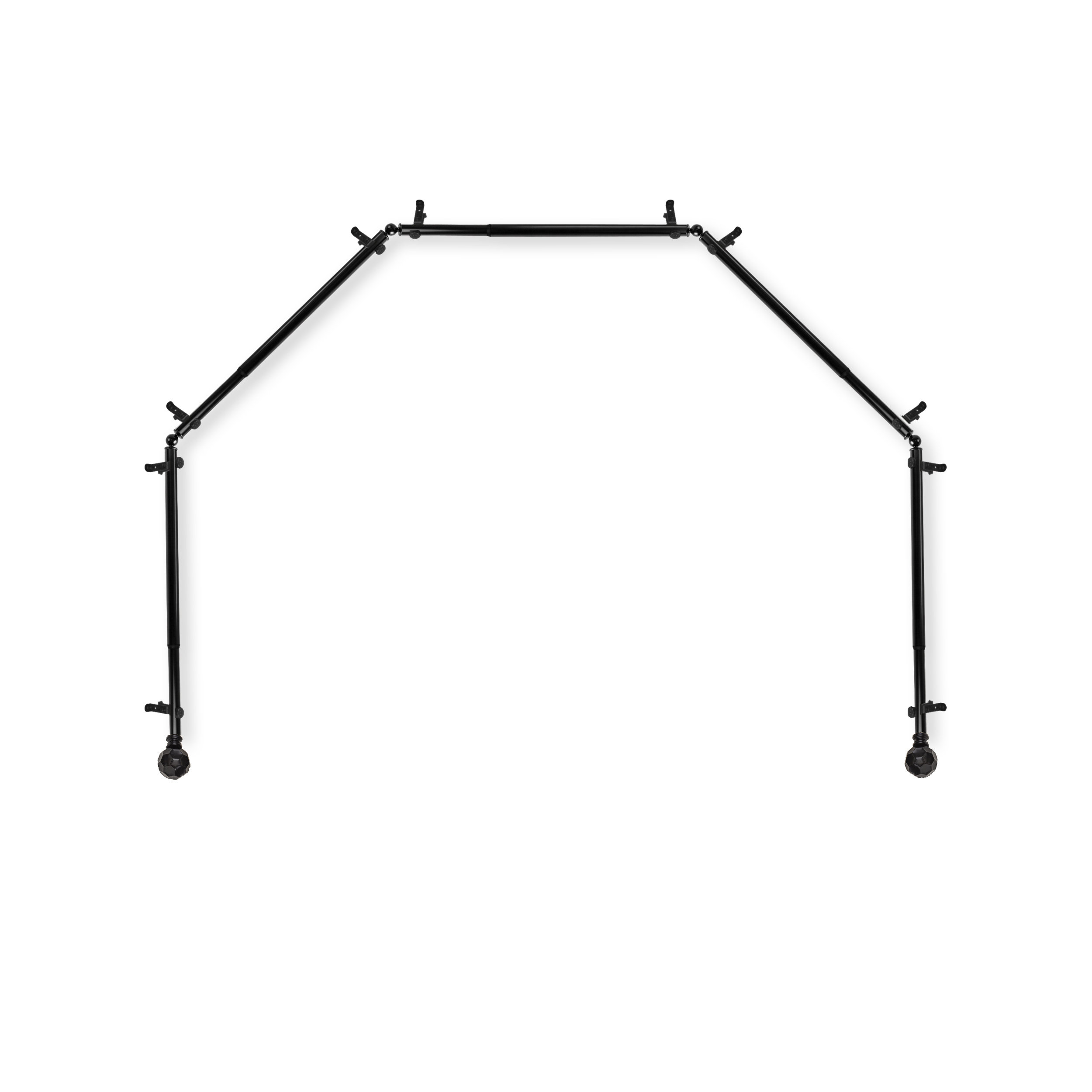 Darby Home Co Campanella 5-Sided Bay Window Single Curtain Rod | Wayfair