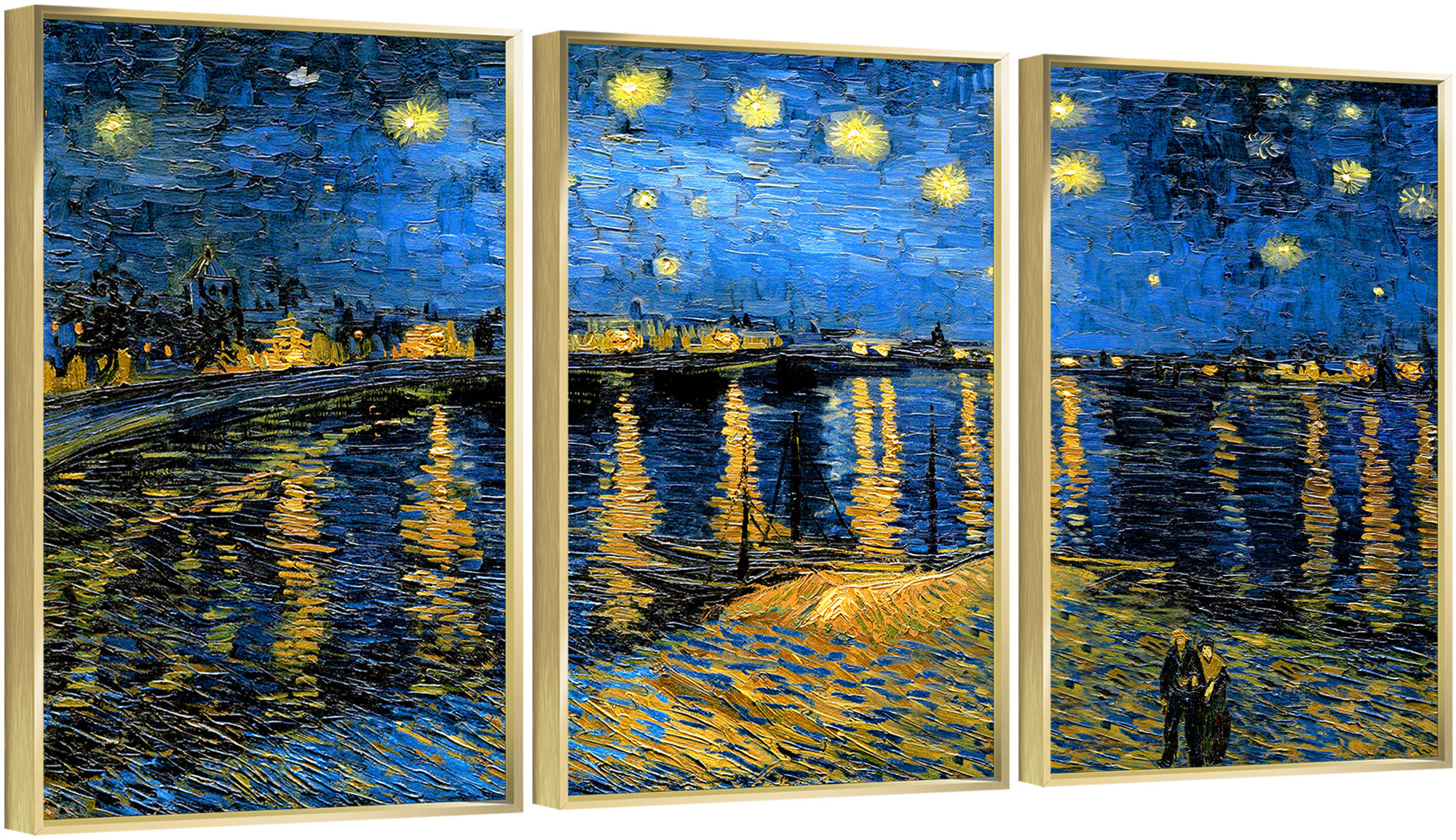 Vault W Artwork Van Gogh Wall Art by Vincent Van Gogh - 3 Piece Picture ...