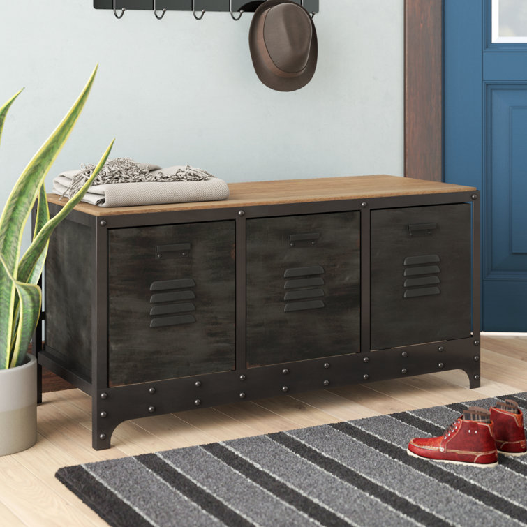 Williston Forge Liddington Metal Storage Bench & Reviews | Wayfair.ca