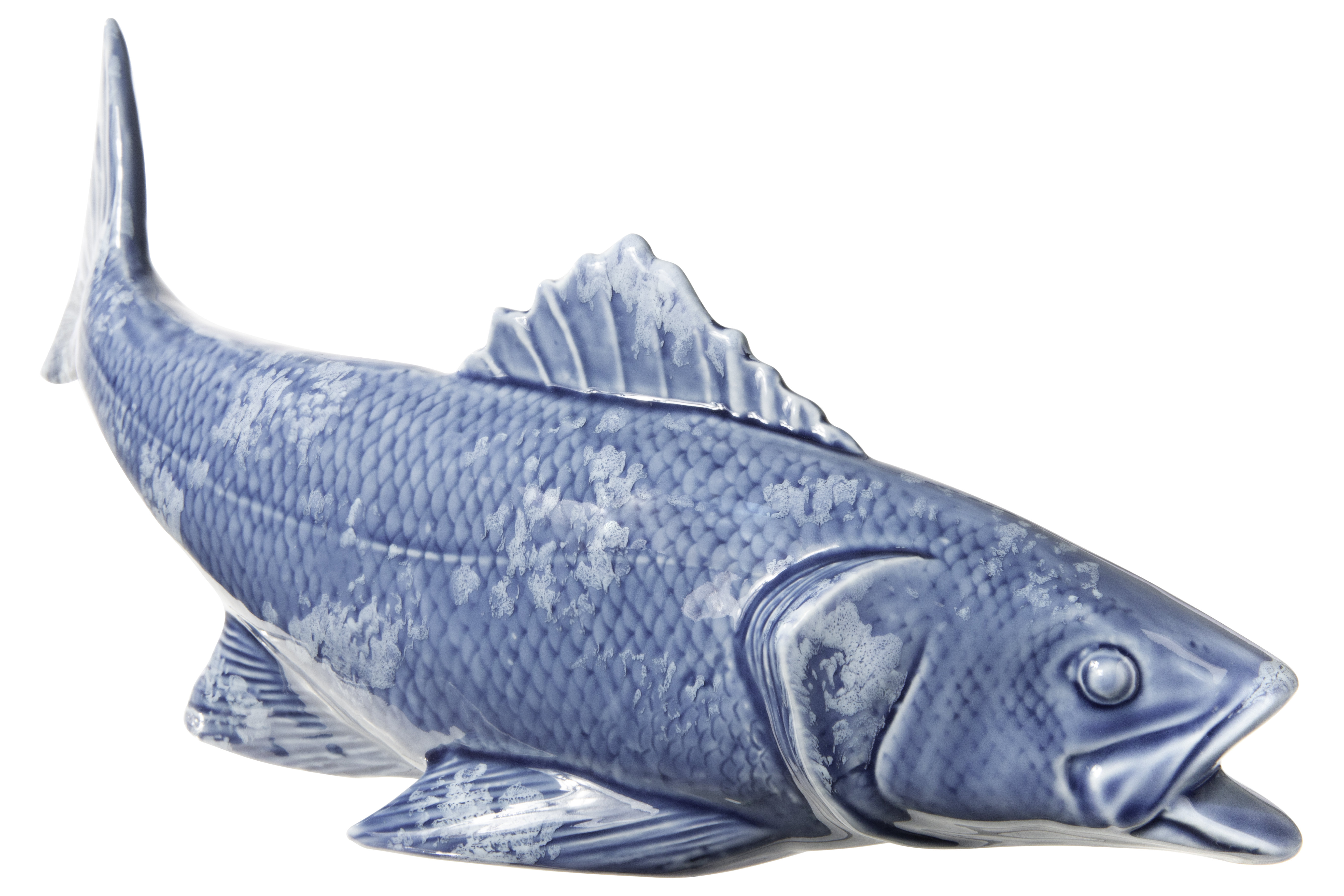 Rosecliff Heights Shelocta Porcelain Common Carp Fish Figurine | Wayfair