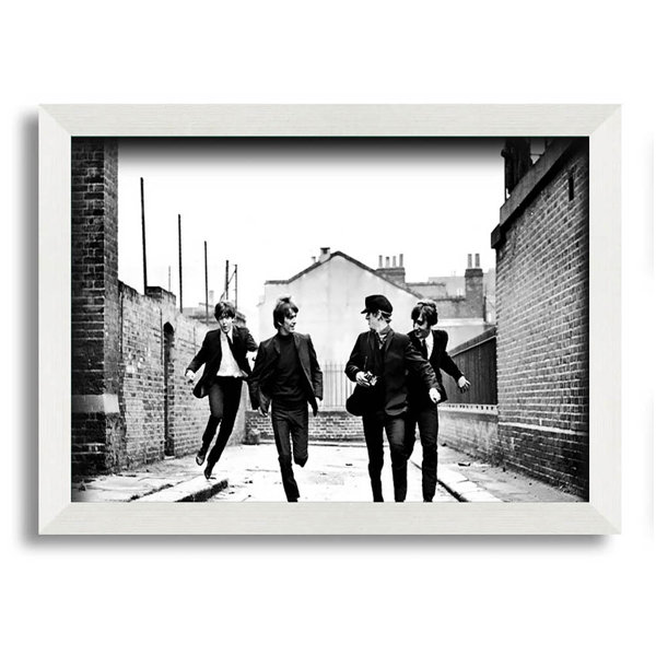 Ophelia & Co. Lani The Beatles Running - Single Picture Frame Art ...