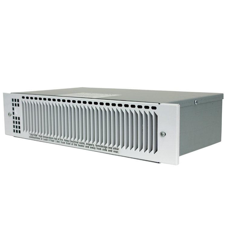 King Electric Kick Space 1,500 Watt Electric Fan Wall Mounted Heater ...