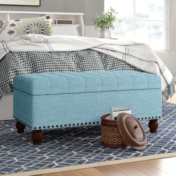 Upholstered-ottomans-bench | Wayfair