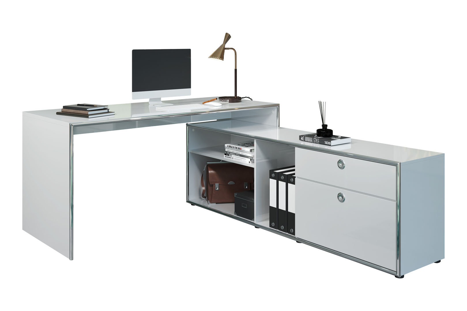 Ebern Designs Hannakaisa 160Cm W Rectangular Writing Desk | Wayfair.co.uk