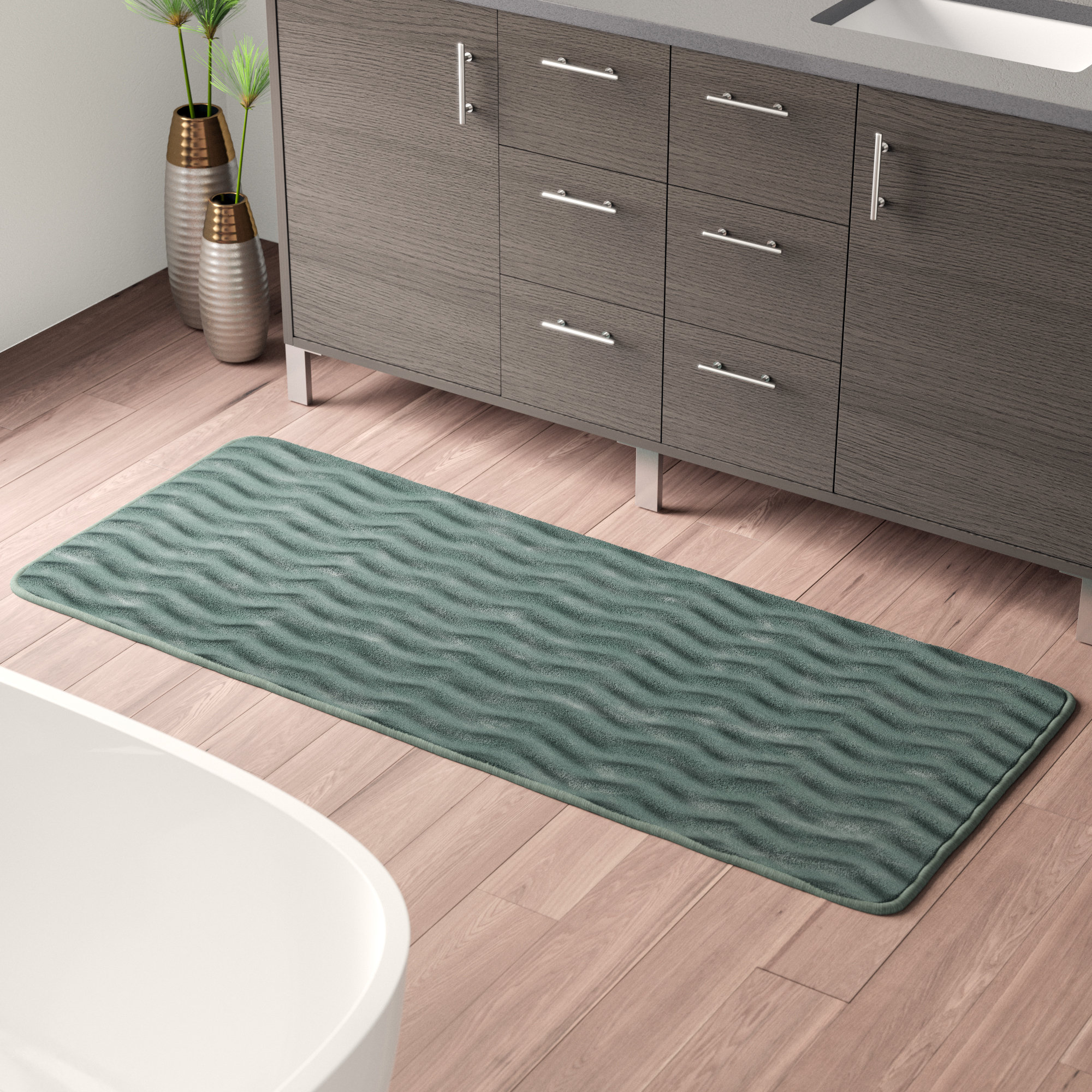 Latitude Run® Yeagertown Extra Long Multiple Non-Slip Bath Rug ...