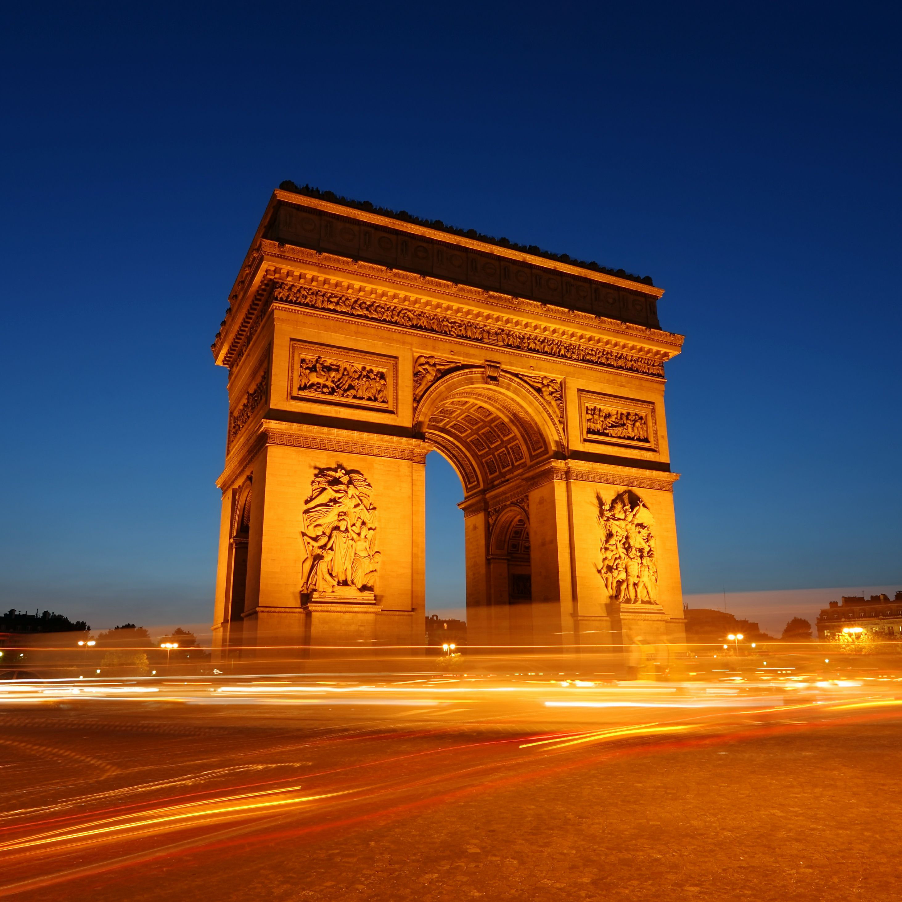 Ebern Designs Danterrius Arc De Triomphe - Wrapped Canvas Photograph ...