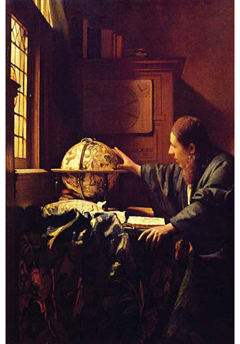 Buyenlarge The Astronomer by Johannes Vermeer - Unframed Print ...
